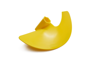 J4693 | 10" Bottom Flighting Plastic - Jiffy
