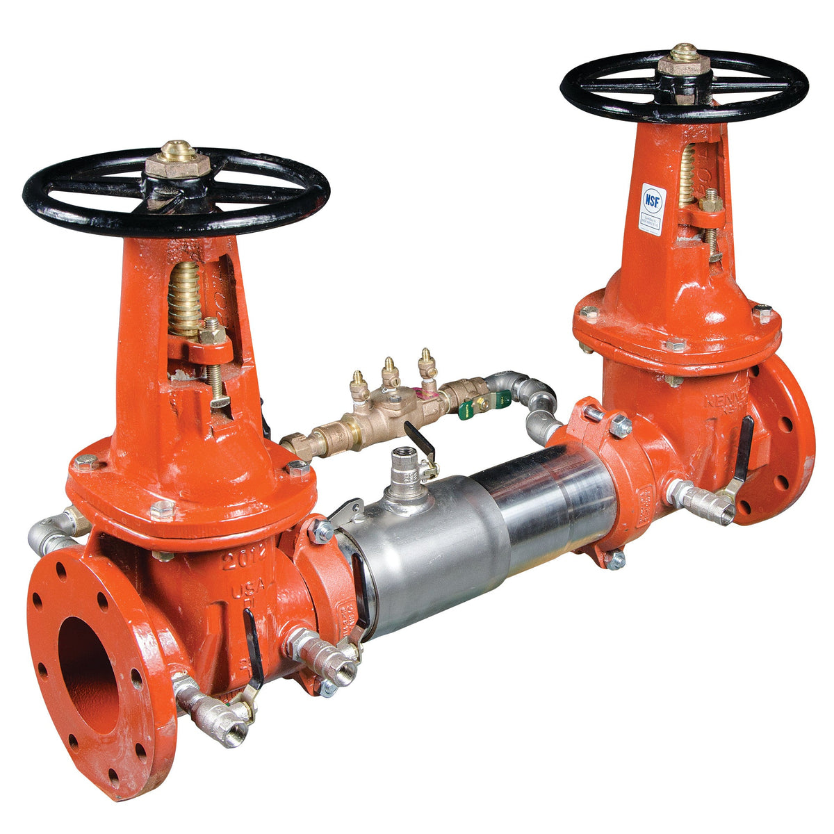 0206563 (Ames-Deringer) | 6 Inch | SS Double Check Detector Backflow P