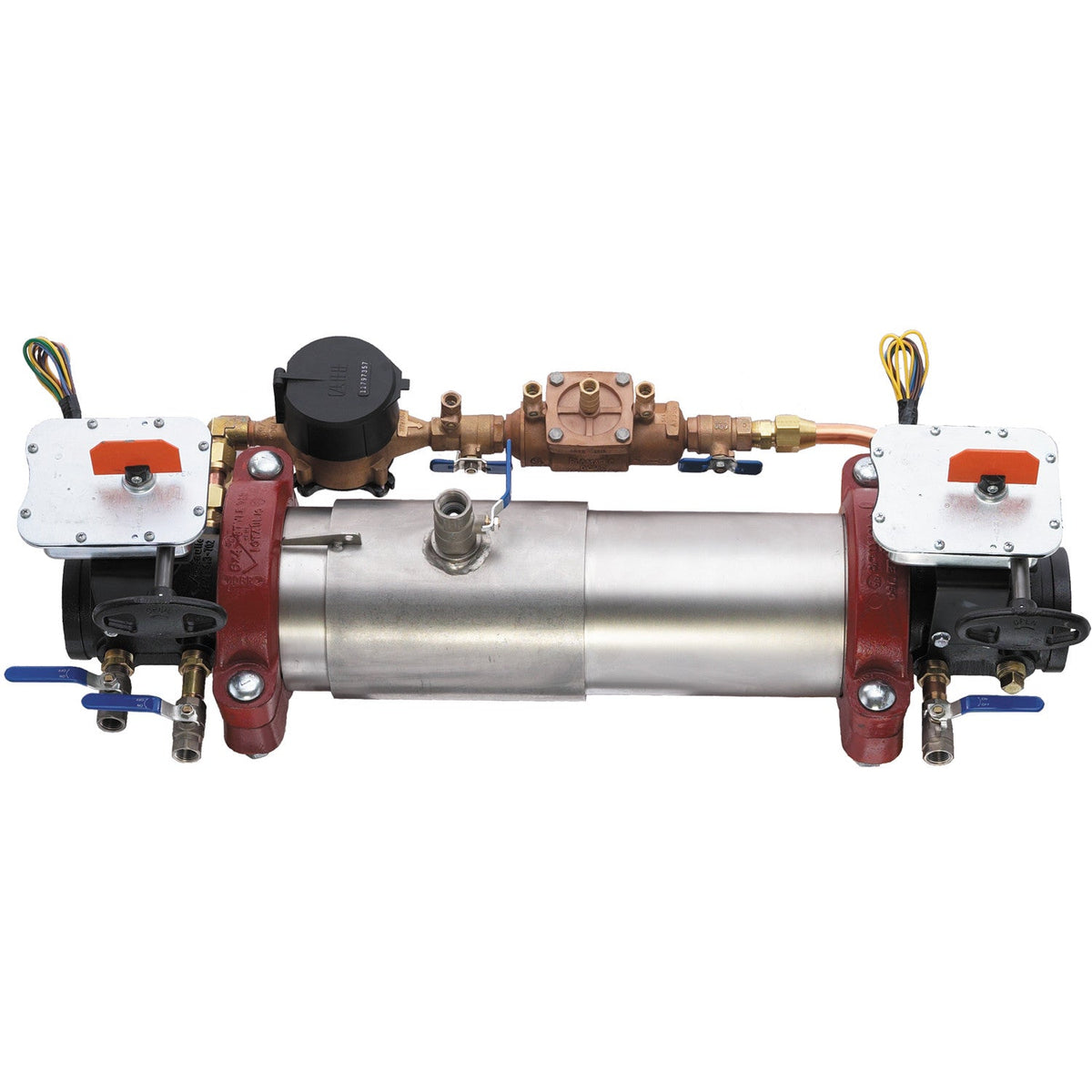 0191428 (Ames-Deringer) | 8 Inch | Ss Double Check Detector Backflow P
