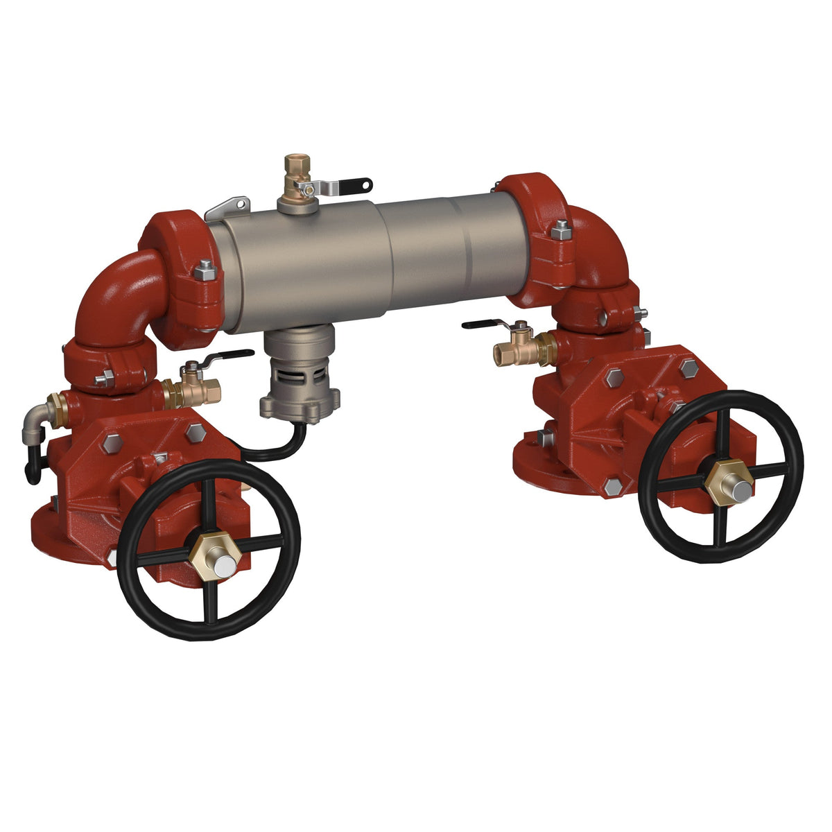 0191080 (Ames-Deringer) | 4 Inch | SS Reduced Pressure Zone Backflow P