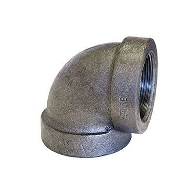 300002409 (Anvil) | GL E 4 CI | 4" Standard Cast Iron 90° Elbow