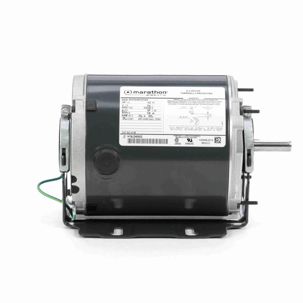 MH139 | Agricultural Fan Motor | 0.33 HP | 1 Phase | TENV | 1725 RPM