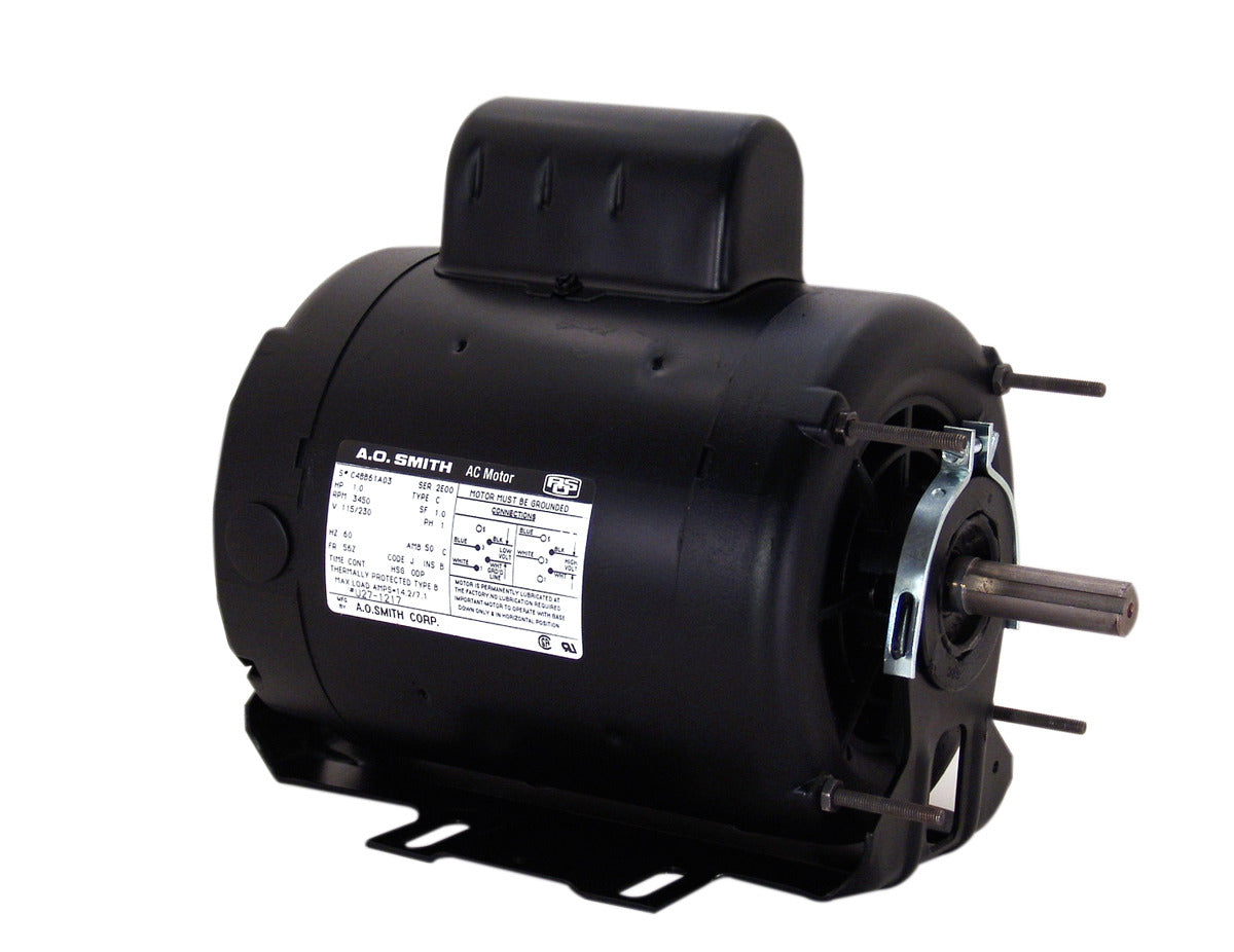 UC060 | Fan And Blower Motor | 0.75 HP | 1 Phase | TENV | 1075 RPM | 1
