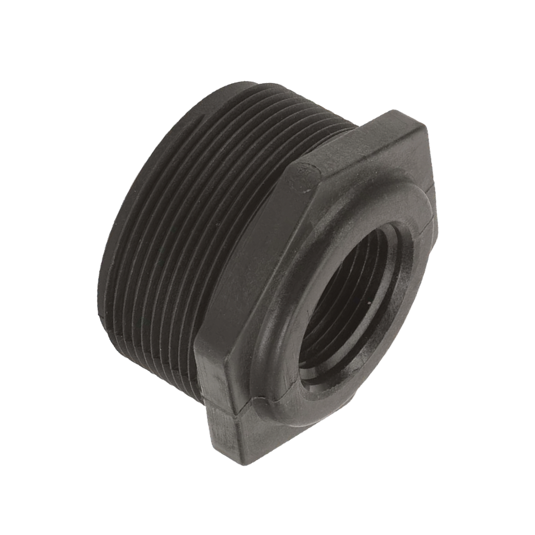 RB200-100 (Banjo) Bushing-Reducer 2 Mpt X 1 Fpt Poly