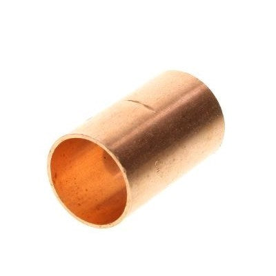 CU 600 3/8 (Mueller) | Coupling W/ Stop C X C ID (100-E) | Copper Fitt