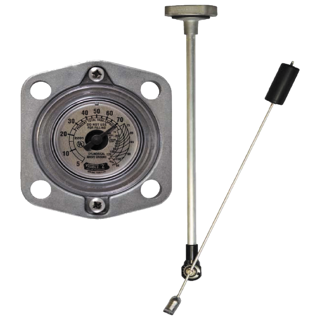 130326 (Squibb Taylor) Gauge-Float Sr Head Lp 30 Dia Top Mount