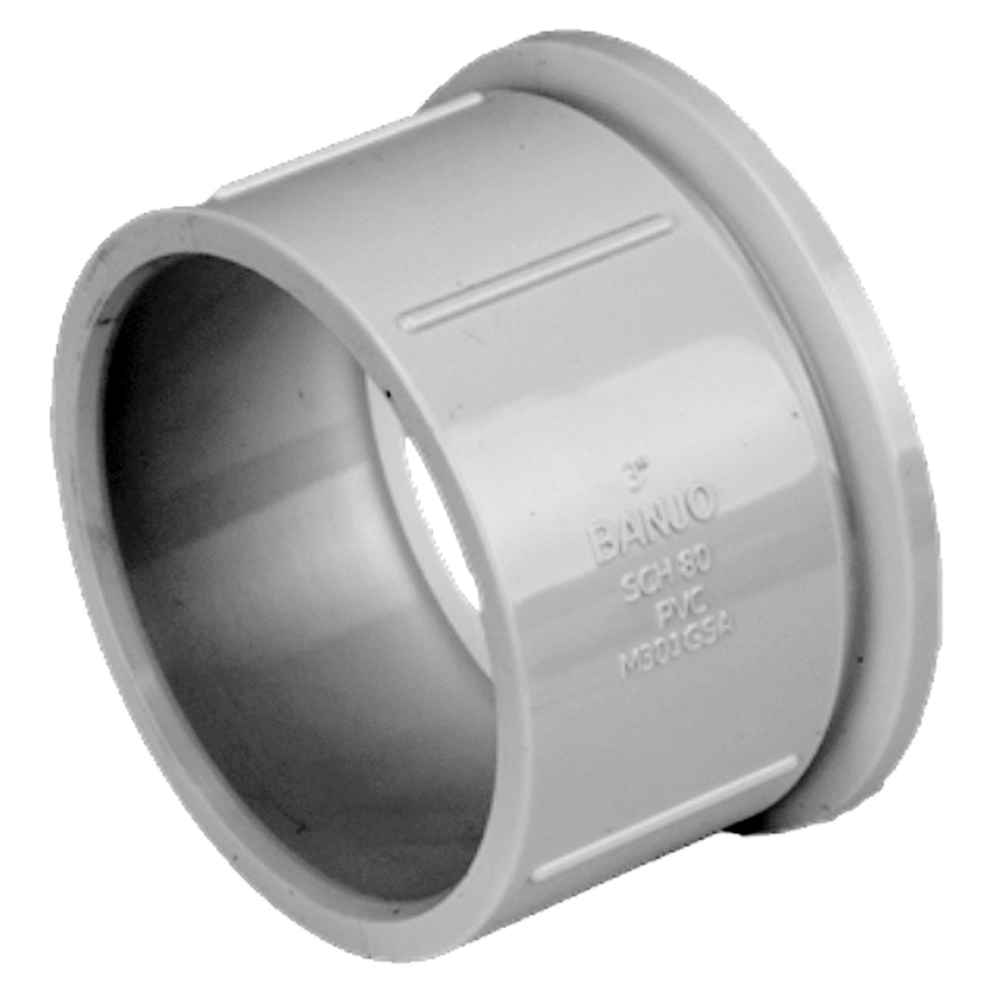 M301GSA (Banjo) Fitting-Mfld 3 Fp Flg X 3 Pvc Glu Soc