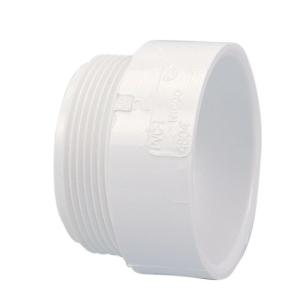 K03070C (Nibco) | 2 In. Pvc Dwv Hub X Mipt Male Adapter - Fittings
