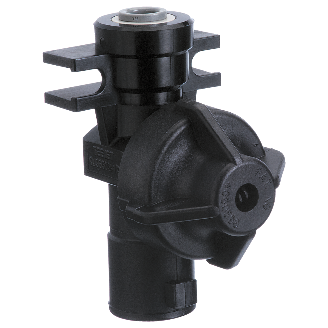 QJ98592-1/4-2 (TeeJet) Body-Qj Push To Conn 1/4 2 Psi Check Vlv