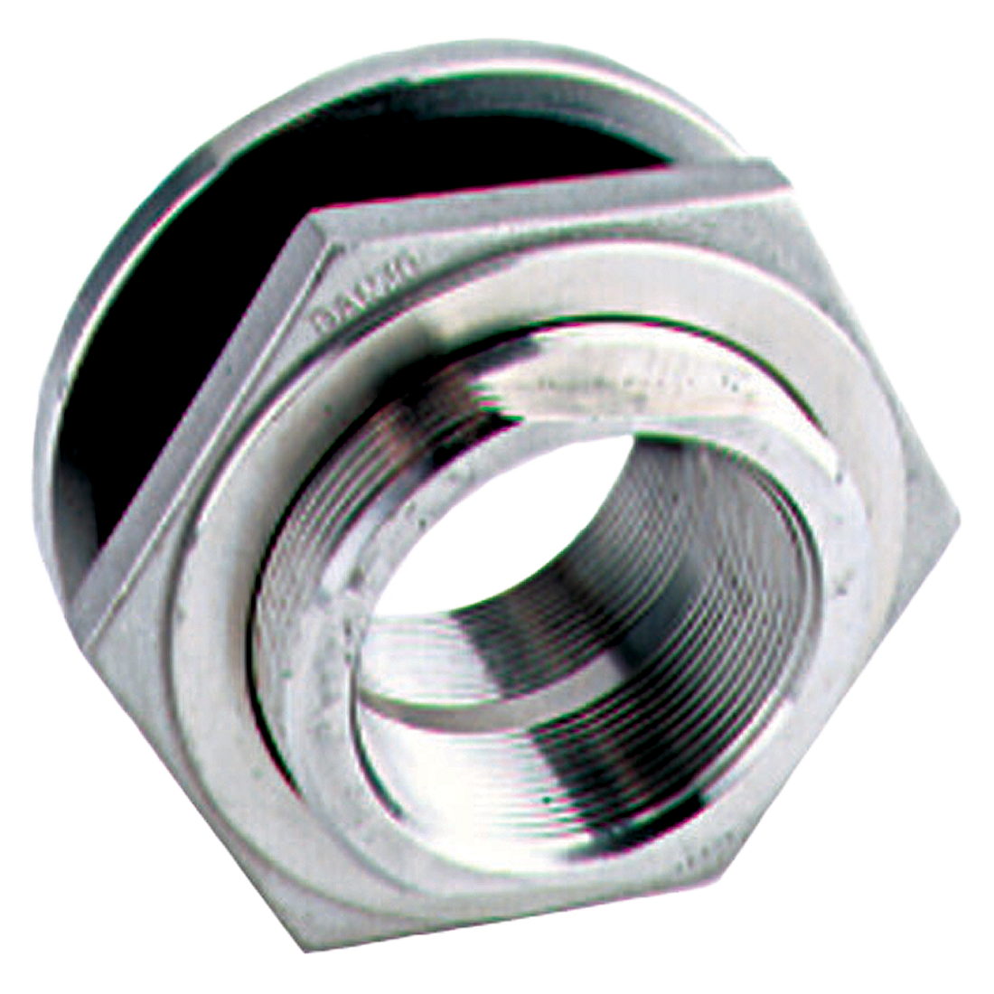 TF038SS (Banjo) Fitting-Bulkhead 3/8 Ss